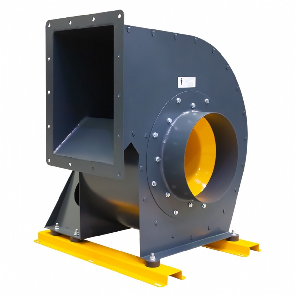 10.000 m³/h / MVR-AS 500/4K Alçak Basınçlı Soğutma Pervaneli Radyal Fan ...