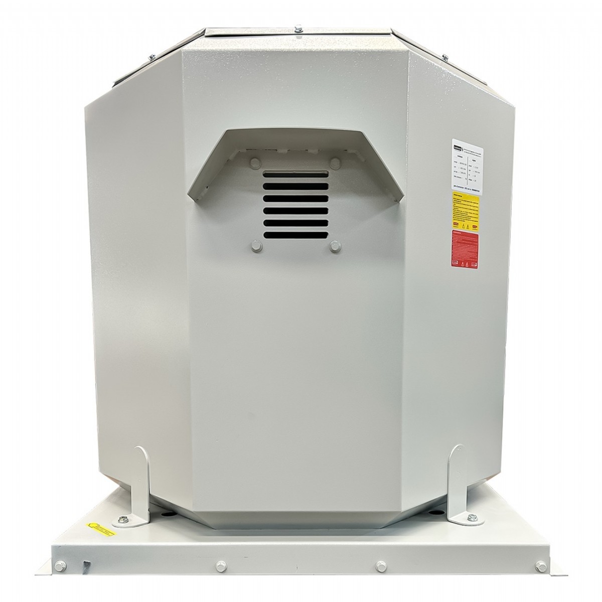 2.200 m³/h / MVR-CD 355/4K a Çatı Tipi Dikey Atışlı Radyal Fan - Çatı ...