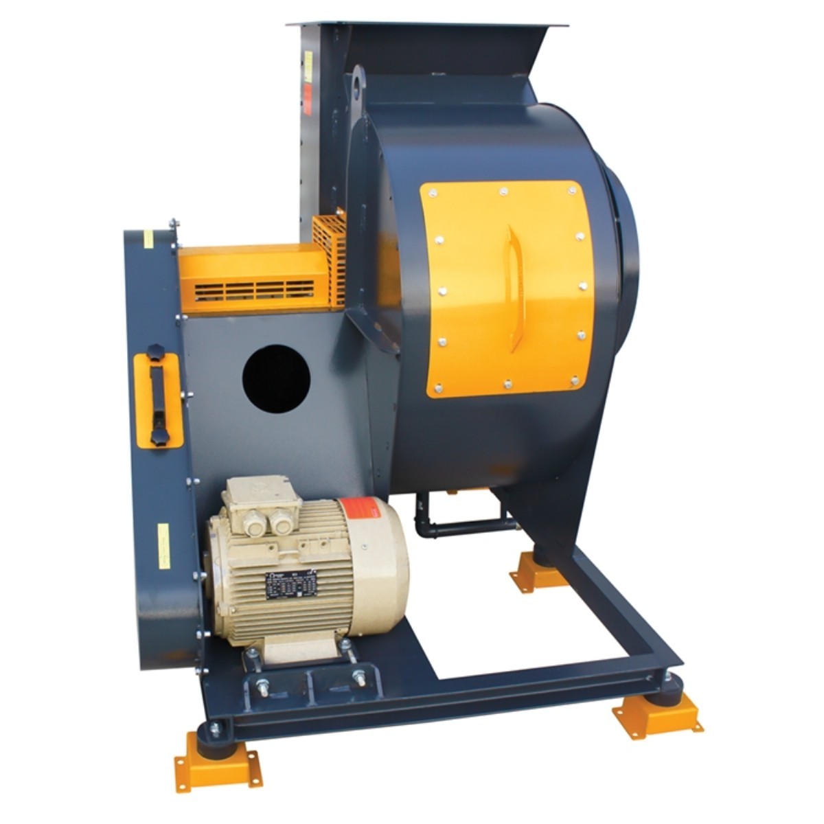 2.800 m³/h / MVR-KK 355-4K-A Radyal Kayış Kasnaklı Fanlar - Alçak ...