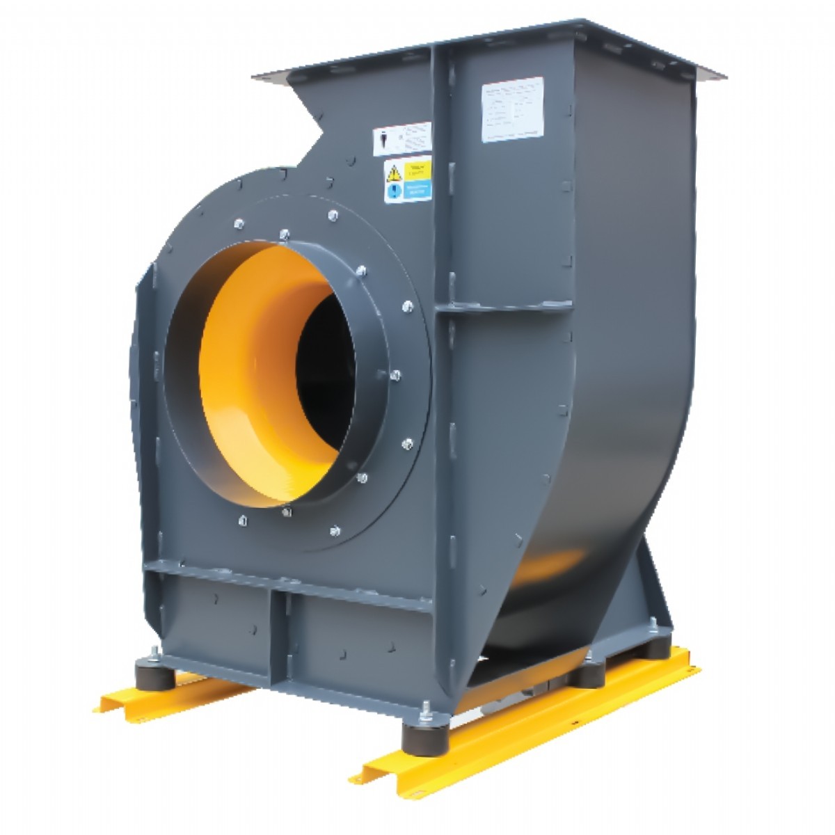 60.000 m³/h / MVR-A 1000/4K Tek Emişli Direkt Akuple Radyal Fan - Alçak ...