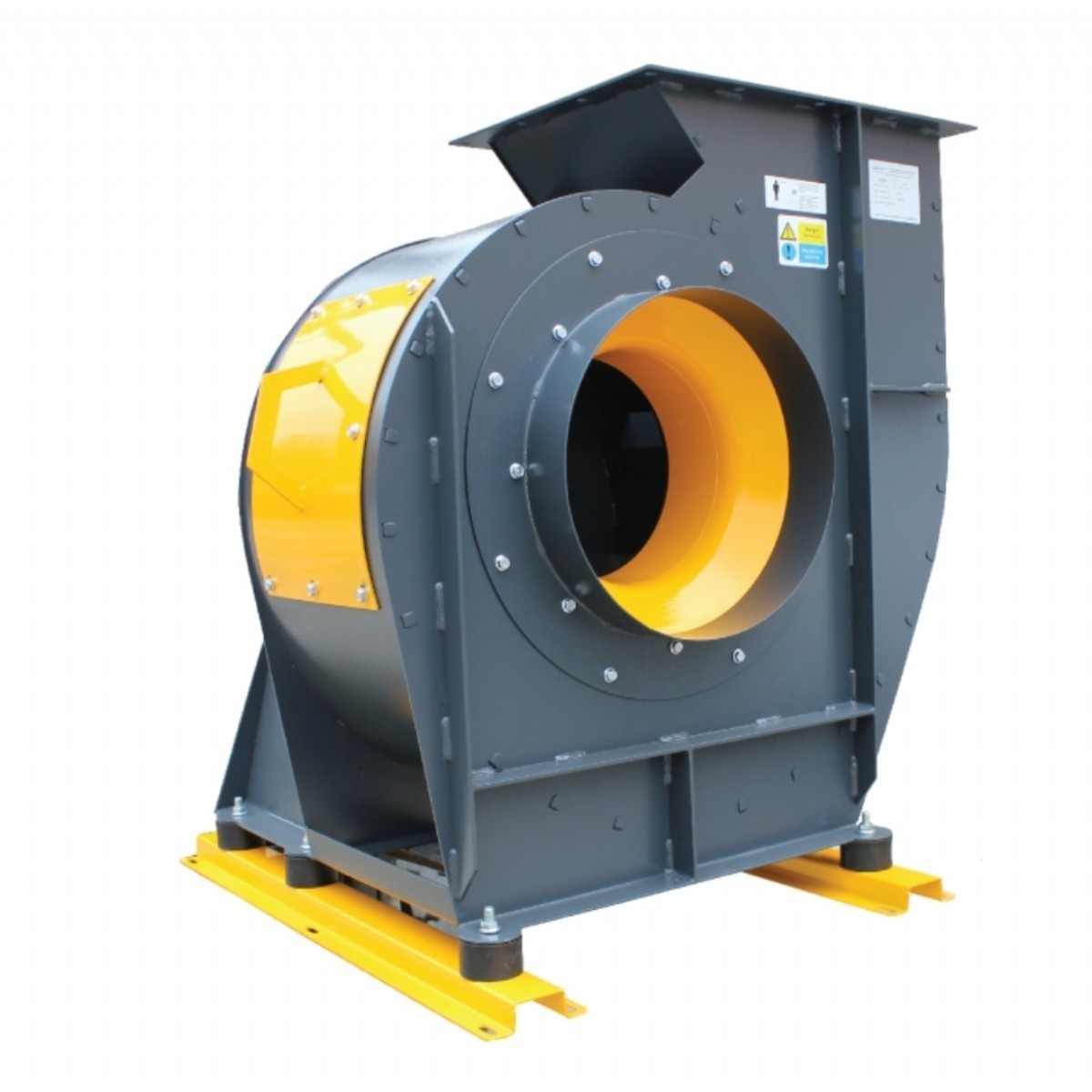 45.000 m³/h / MVR-A 900/4K Tek Emişli Direkt Akuple Radyal Fan - Alçak ...